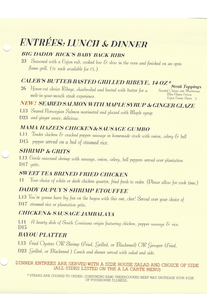 Sass! Menu – Sass!